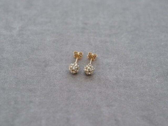 odango pierce シルバー | iichi ハンドメイド・クラフト作品・手仕事品の通販