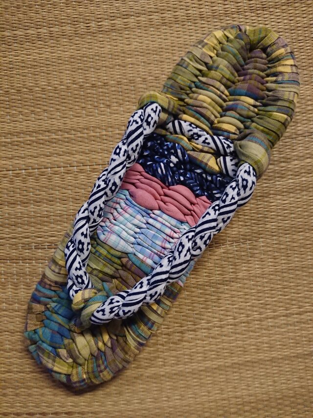 布ぞうり 22～23cm | iichi ハンドメイド・クラフト作品・手仕事品の通販