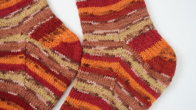 手編みの靴下 大きめサイズ | iichi ハンドメイド・クラフト作品・手仕事品の通販