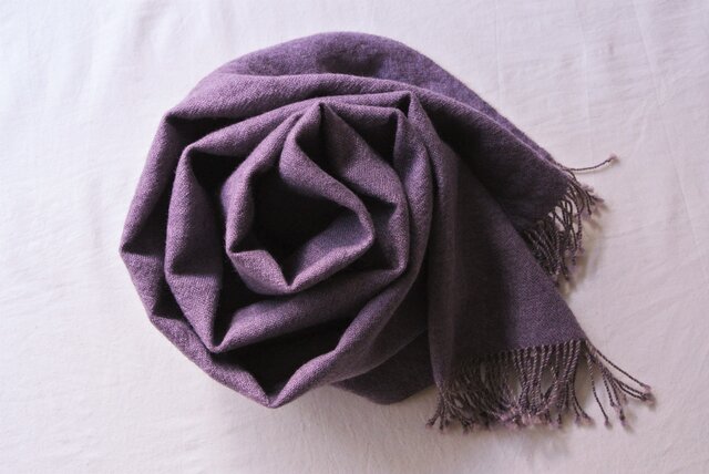 double cloth muffler #23 | iichi 日々の暮らしを心地よくするハンドメイドやアンティークのマーケットプレイス