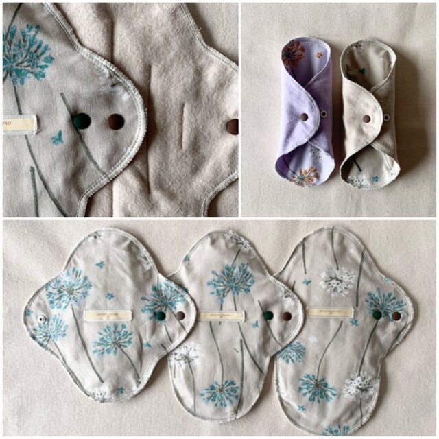 布ナプキン Mサイズ 線香花 1枚 | iichi ハンドメイド・クラフト作品・手仕事品の通販