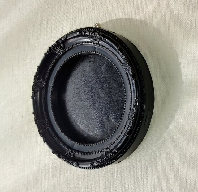 オブジェ「ブラック」丸形・直径12㎝・48g | iichi ハンドメイド・クラフト作品・手仕事品の通販