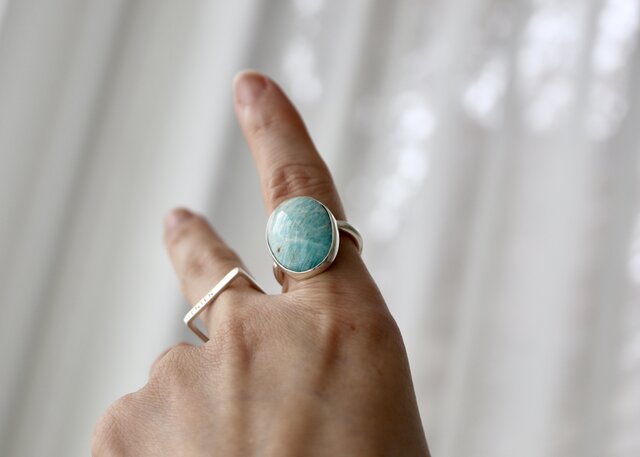 アマゾンからのblue gift ring | iichi ハンドメイド・クラフト作品・手仕事品の通販