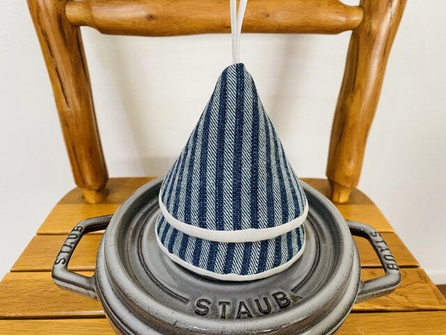2個セット★三角鍋つかみ★staub★ストウブ 鍋つかみ ミトン | iichi ハンドメイド・クラフト作品・手仕事品の通販