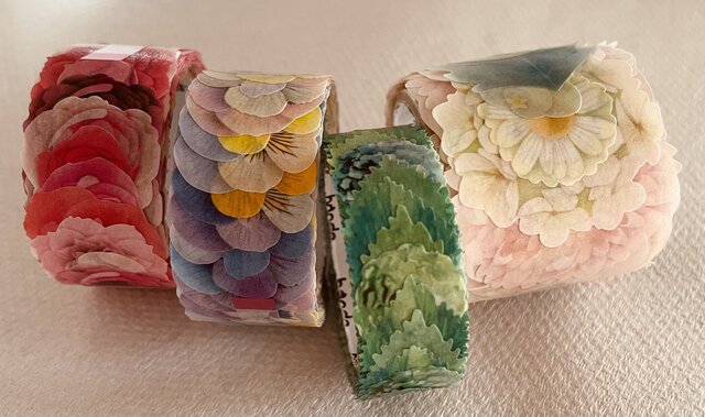 ダイカット マスキングテープ（めくって剥がすtype） 2個set | iichi ハンドメイド・クラフト作品・手仕事品の通販