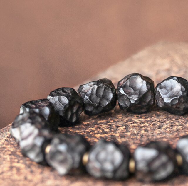 ＜受注制作＞黒檀のバングル メンズ レディース シンプル 0099 | iichi ハンドメイド・クラフト作品・手仕事品の通販