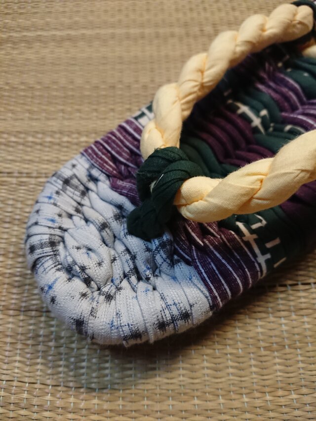 布ぞうり 24～25cm | iichi 日々の暮らしを心地よくするハンドメイドやアンティークのマーケットプレイス