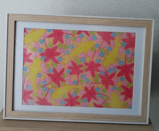 鯉とモミジとコンペイトウ | iichi ハンドメイド・クラフト作品・手仕事品の通販