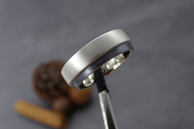 layered ring 02 | iichi ハンドメイド・クラフト作品・手仕事品の通販