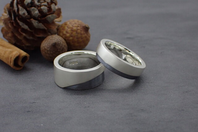 layered ring 02 | iichi ハンドメイド・クラフト作品・手仕事品の通販