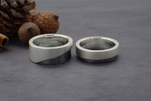 layered ring 02 | iichi ハンドメイド・クラフト作品・手仕事品の通販