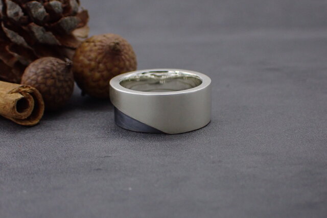 layered ring 01 | iichi ハンドメイド・クラフト作品・手仕事品の通販