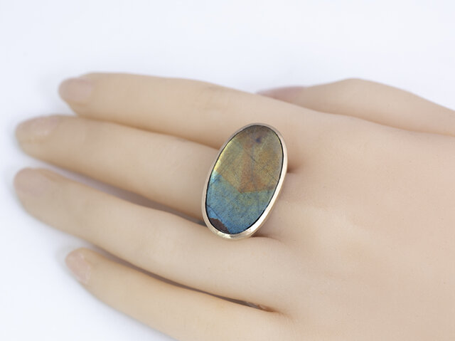 Spectrolite Ring | iichi ハンドメイド・クラフト作品・手仕事品の通販