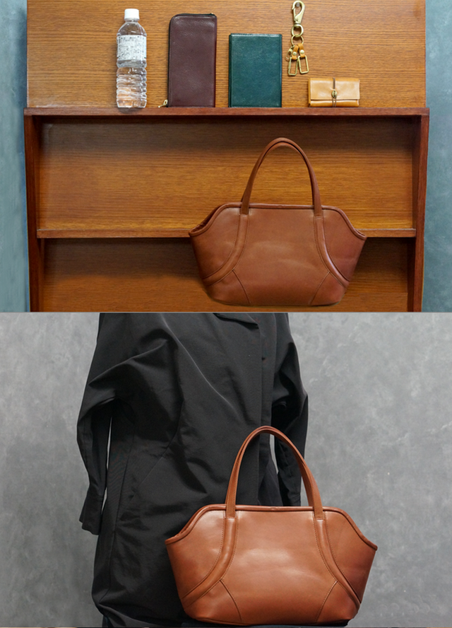 新作トートS#⁂サンプル価格品＃ESTRELA-グレー | iichi ハンドメイド・クラフト作品・手仕事品の通販