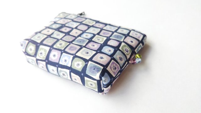 豆ポーチ リバティ Joshua | iichi ハンドメイド・クラフト作品・手仕事品の通販