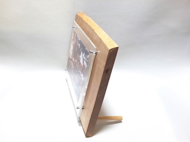 桜のおしゃれなフォトフレーム 栃の天然木 A5サイズ対応 （A5-1） | iichi ハンドメイド・クラフト作品・手仕事品の通販