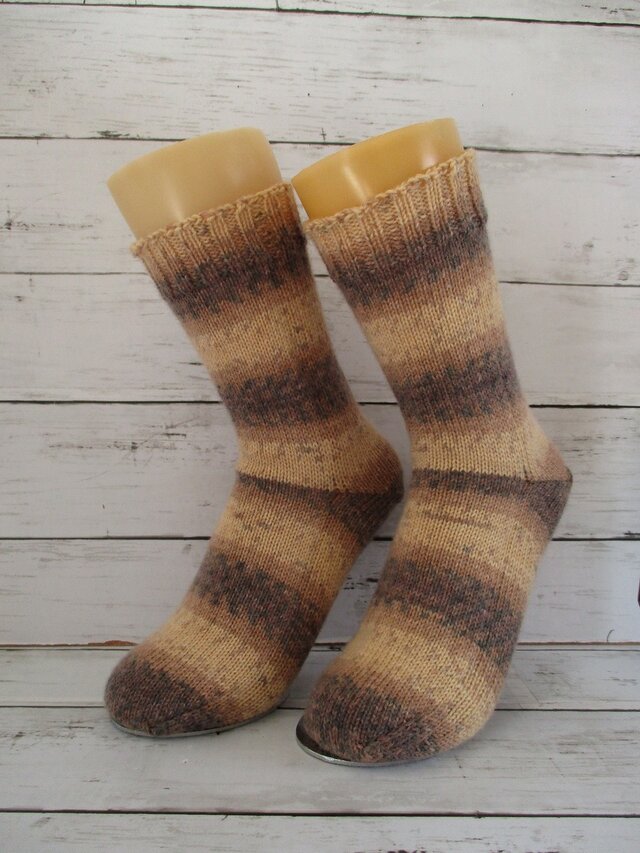 冷え取りソックス Austermann Step 334：ナッツ | iichi ハンドメイド・クラフト作品・手仕事品の通販