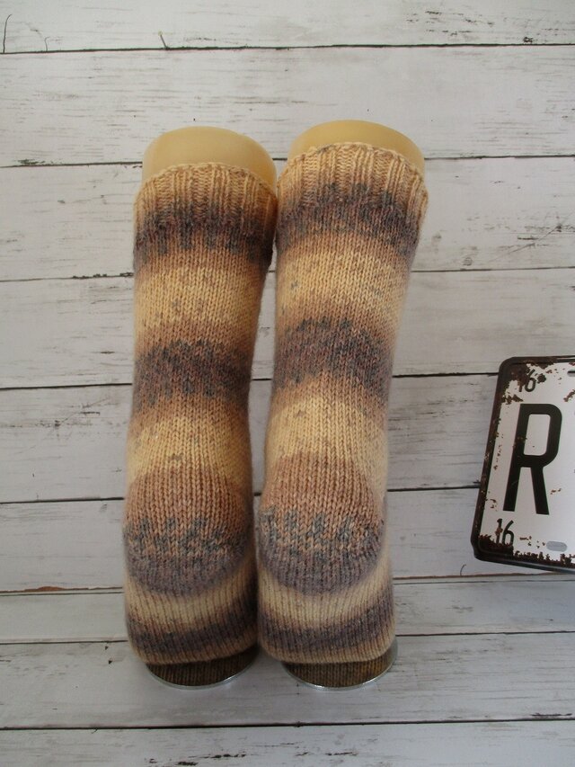 冷え取りソックス Austermann Step 334：ナッツ | iichi ハンドメイド・クラフト作品・手仕事品の通販