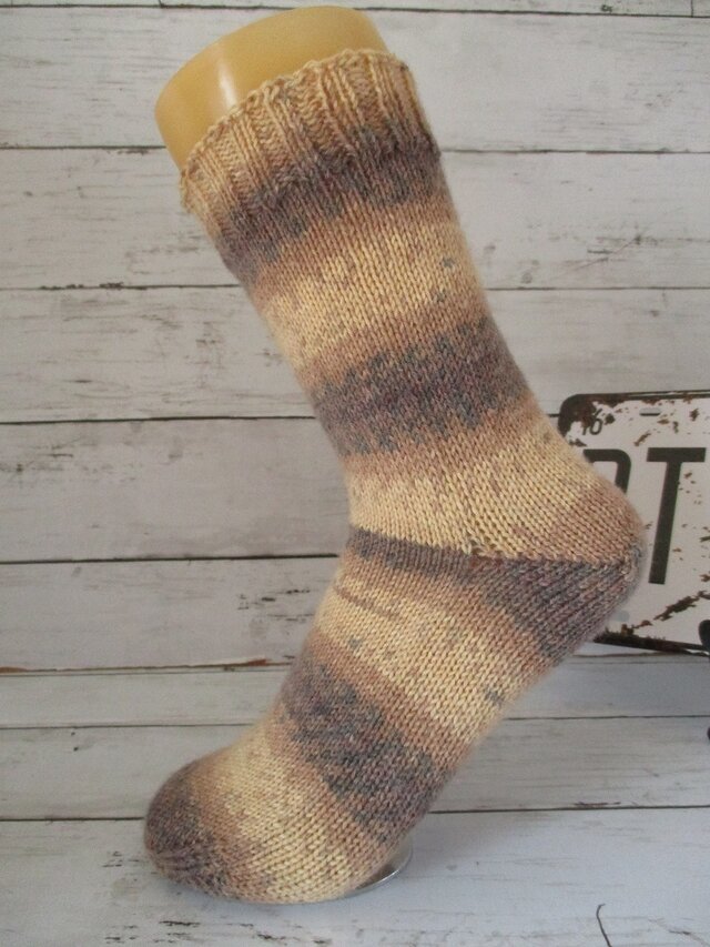 冷え取りソックス Austermann Step 334：ナッツ | iichi ハンドメイド・クラフト作品・手仕事品の通販