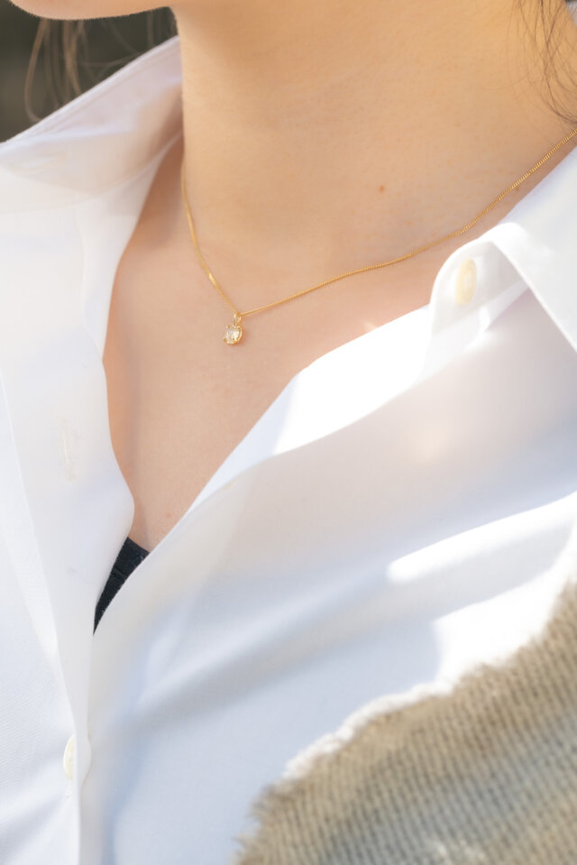 約束のネックレス Sunshine | iichi ハンドメイド・クラフト作品・手仕事品の通販