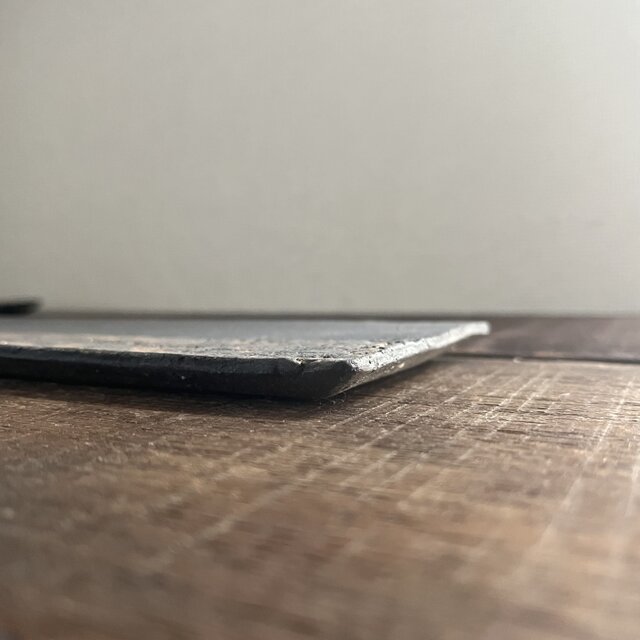 黒釉&黒泥彩 長角板皿 (geometrical pattern− 1) | iichi ハンドメイド・クラフト作品・手仕事品の通販