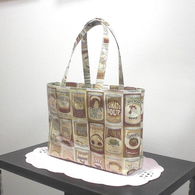BagビニールA4Long／スープ缶 | iichi ハンドメイド・クラフト作品・手仕事品の通販