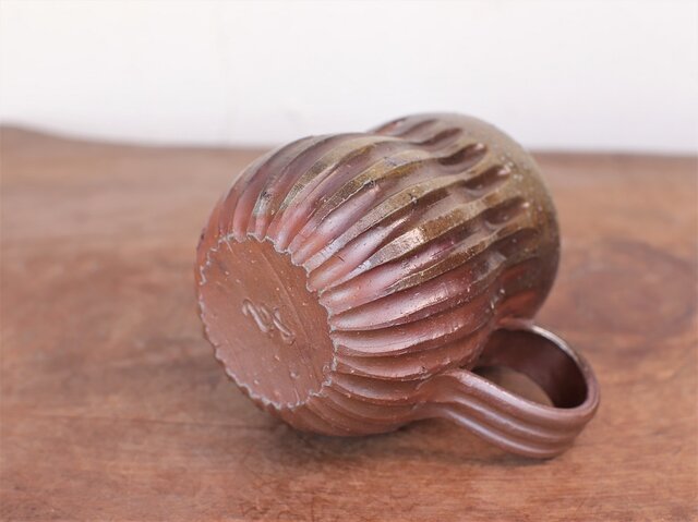 備前焼 コーヒーカップ(鎬) c11-031 | iichi ハンドメイド・クラフト作品・手仕事品の通販