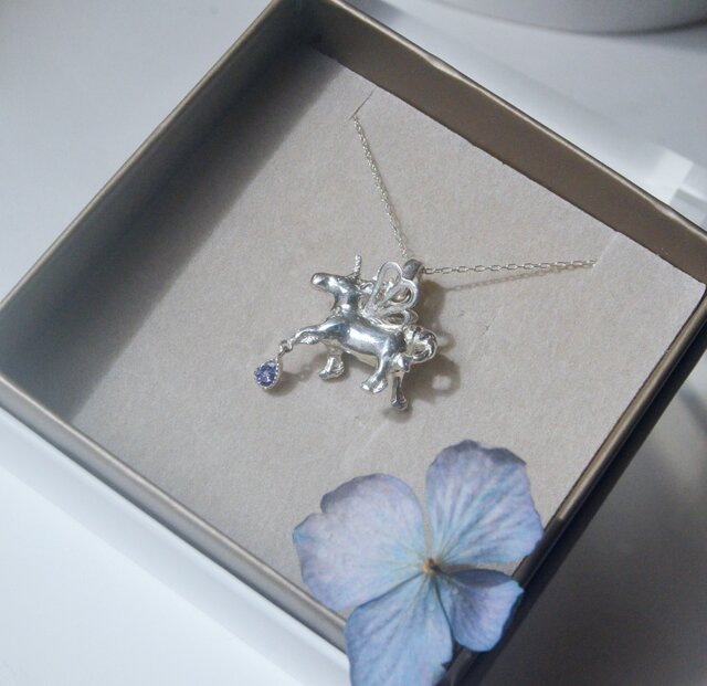 受注制作 Tanzanite Unicorn | iichi ハンドメイド・クラフト作品・手仕事品の通販