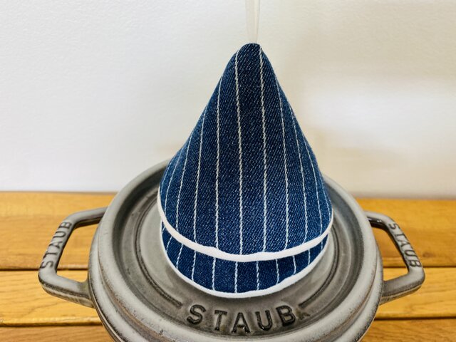 2個セット★三角鍋つかみ★staub ミトン 和柄 鍋つかみ ストウブ 昭和レトロ | iichi ハンドメイド・クラフト作品・手仕事品の通販