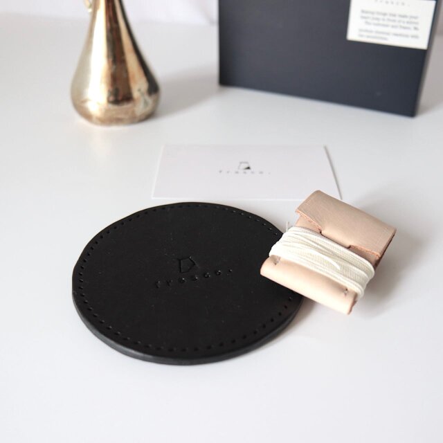 【コーヒーブレイク】×【愛着】ホームクラフトキット leather coaster | iichi ハンドメイド・クラフト作品・手仕事品の通販