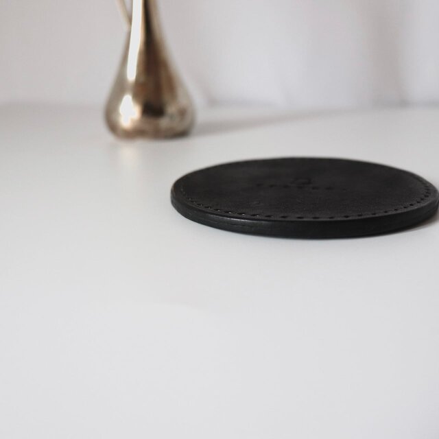 【コーヒーブレイク】×【愛着】ホームクラフトキット leather coaster | iichi ハンドメイド・クラフト作品・手仕事品の通販