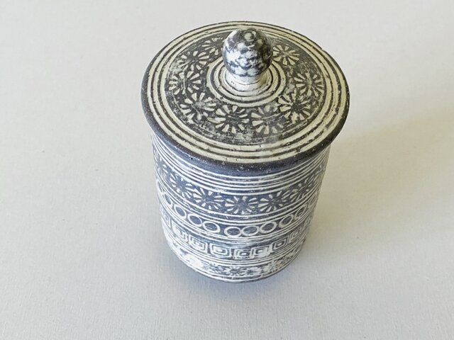 蓋付湯呑＊ねずみ志野/印紋Lsize | iichi ハンドメイド・クラフト作品・手仕事品の通販