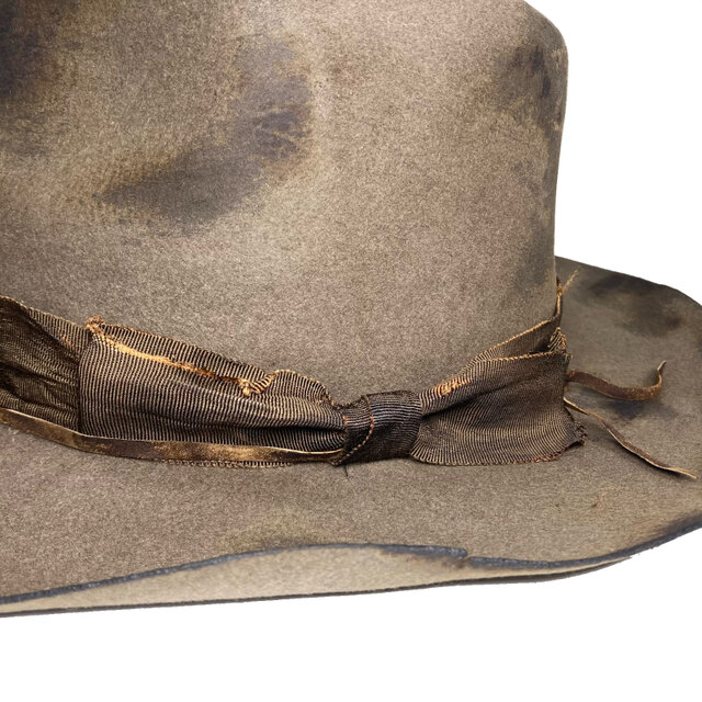 Flutter brown hat | iichi ハンドメイド・クラフト作品・手仕事品の通販