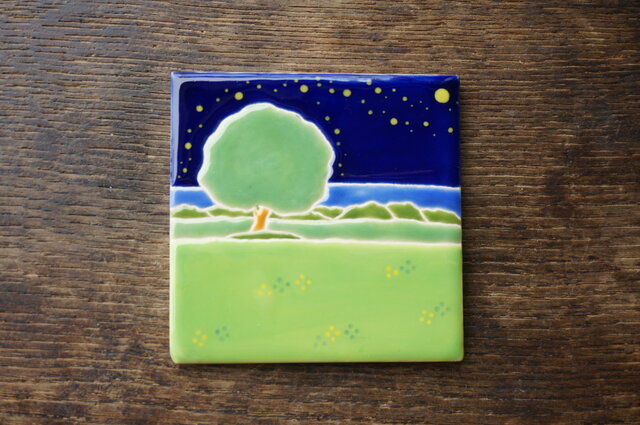 星空と木 Cielo Estrellado y Árbol | iichi ハンドメイド・クラフト作品・手仕事品の通販