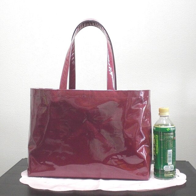 BagビニールA4Long／深赤 | iichi ハンドメイド・クラフト作品・手仕事品の通販