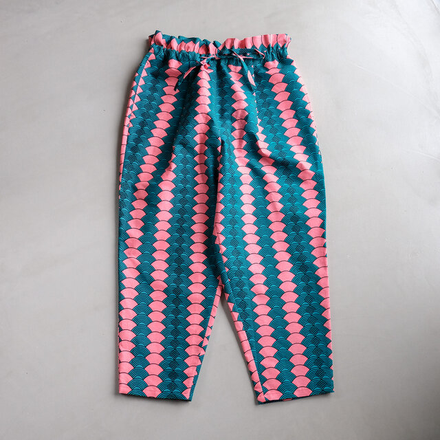 アフリカンワックスプリント バルーンパンツ Pinki | iichi ハンドメイド・クラフト作品・手仕事品の通販