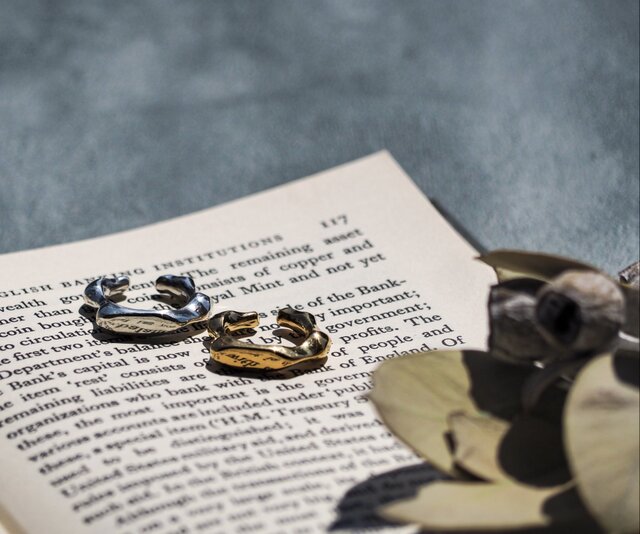 《送料無料》18Kコーティングnuance イヤーカフ シルバー925 | iichi ハンドメイド・クラフト作品・手仕事品の通販