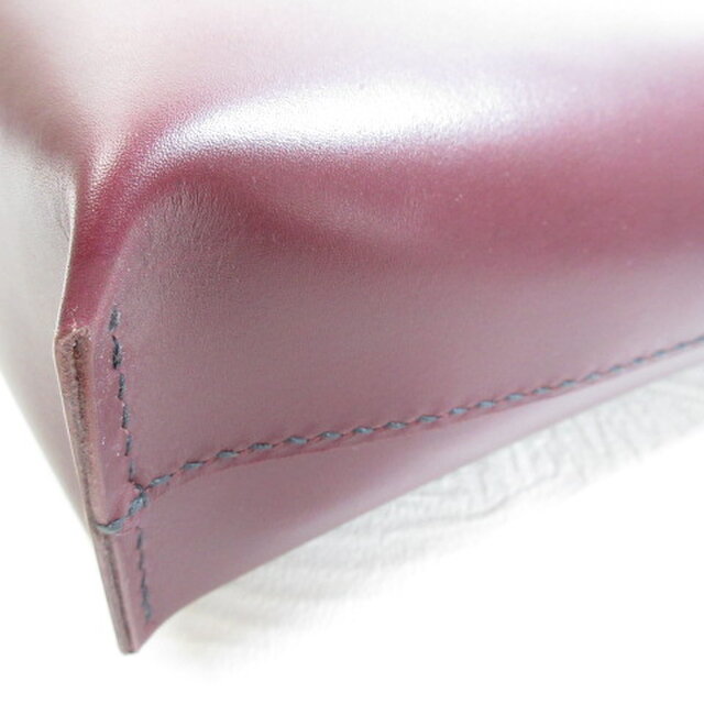 《牛革》ワンオフ・オーバーサイズスクエアトート・スムースレザー・トート・0258 | iichi ハンドメイド・クラフト作品・手仕事品の通販