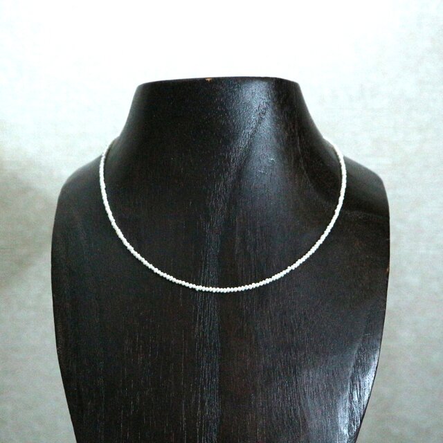 Pearl necklace「Seaside bubbles」 | iichi ハンドメイド・クラフト作品・手仕事品の通販