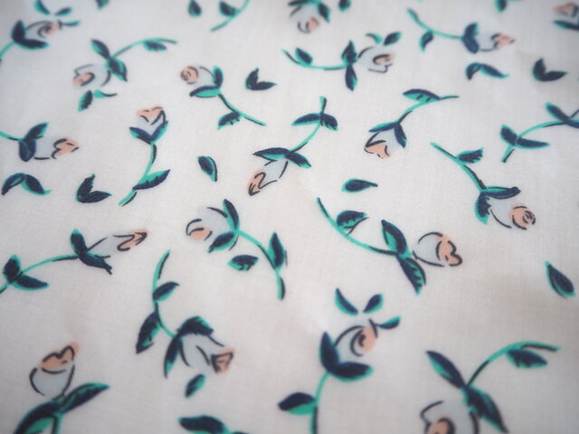 ラミネートミニバッグ 「Floating Flora」ピンク | iichi ハンドメイド・クラフト作品・手仕事品の通販