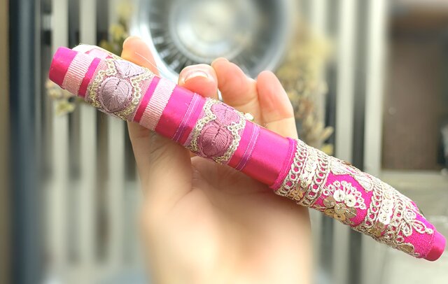 大人女子の仕分けの出来るリボンのコインケース NO.97 | iichi ハンドメイド・クラフト作品・手仕事品の通販