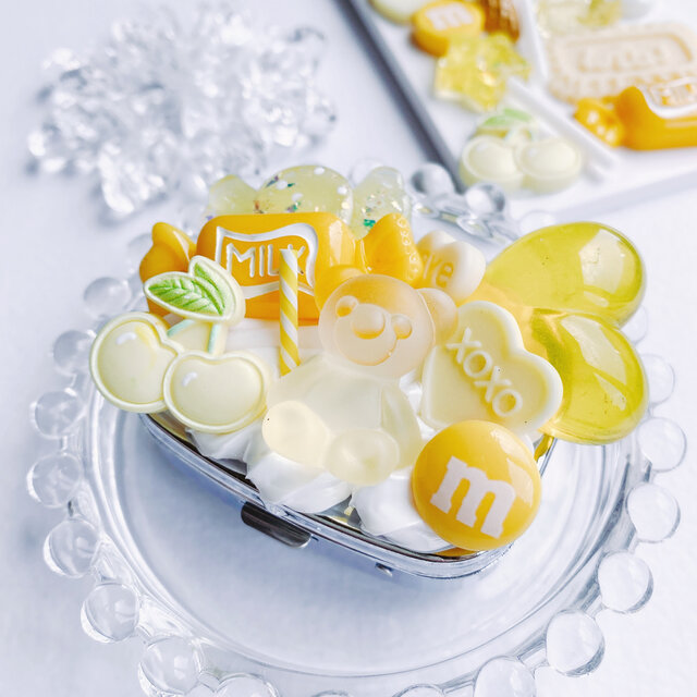 lemonade お菓子のピルケース CANDY POP スイーツデコ | iichi ハンドメイド・クラフト作品・手仕事品の通販