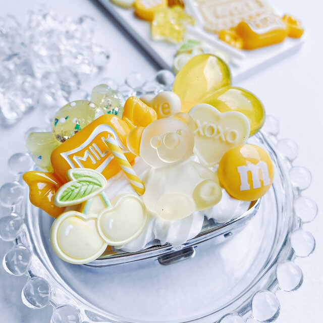 lemonade お菓子のピルケース CANDY POP スイーツデコ | iichi ハンドメイド・クラフト作品・手仕事品の通販
