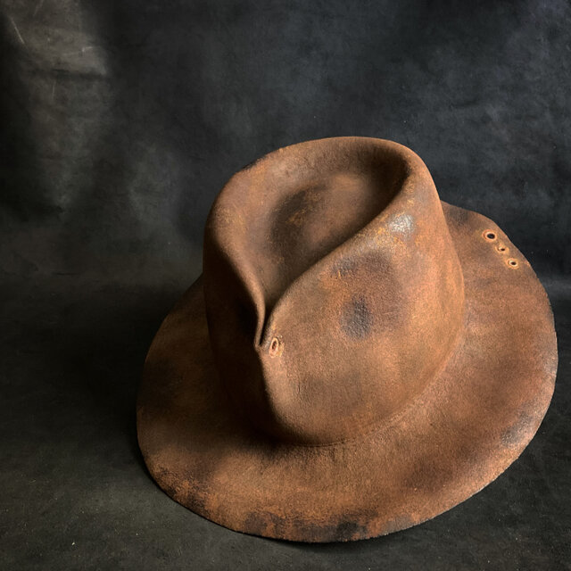 Owl fedora hat | iichi ハンドメイド・クラフト作品・手仕事品の通販