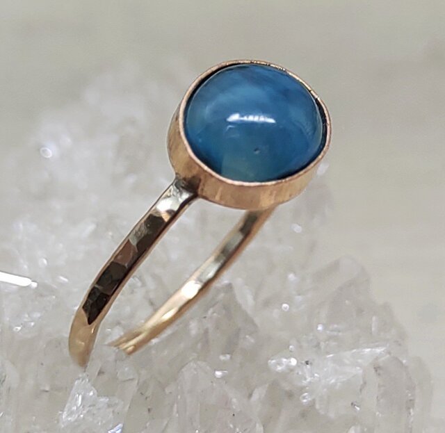 ジェムシリカ＊14kgf ring | iichi ハンドメイド・クラフト作品・手仕事品の通販