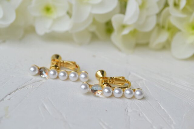 CL + ppp （イヤリング） | iichi ハンドメイド・クラフト作品・手仕事品の通販