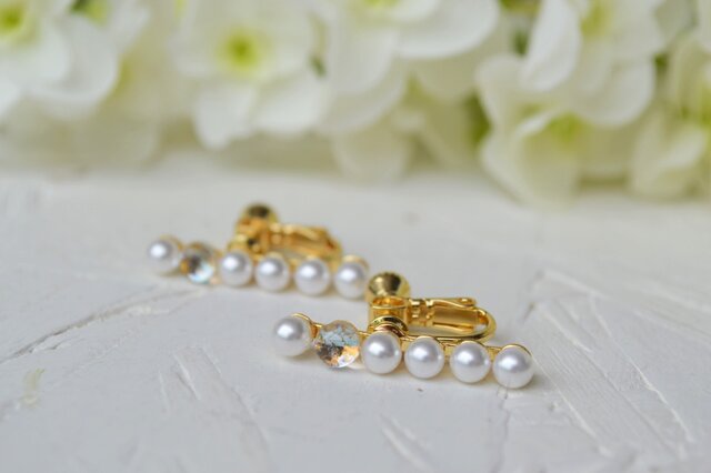 CL + ppp （イヤリング） | iichi ハンドメイド・クラフト作品・手仕事品の通販