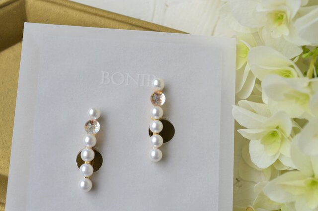 CL + ppp （イヤリング） | iichi ハンドメイド・クラフト作品・手仕事品の通販