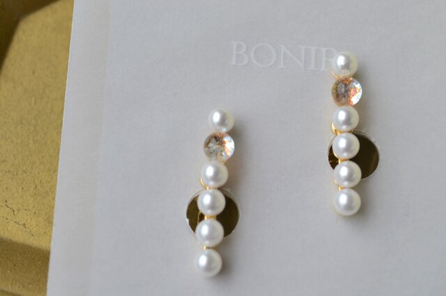 CL + ppp （イヤリング） | iichi ハンドメイド・クラフト作品・手仕事品の通販