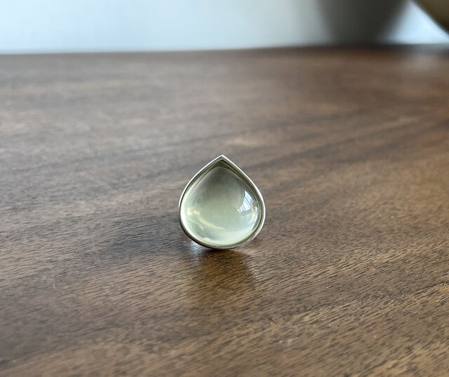 lemon quartz ring | iichi ハンドメイド・クラフト作品・手仕事品の通販